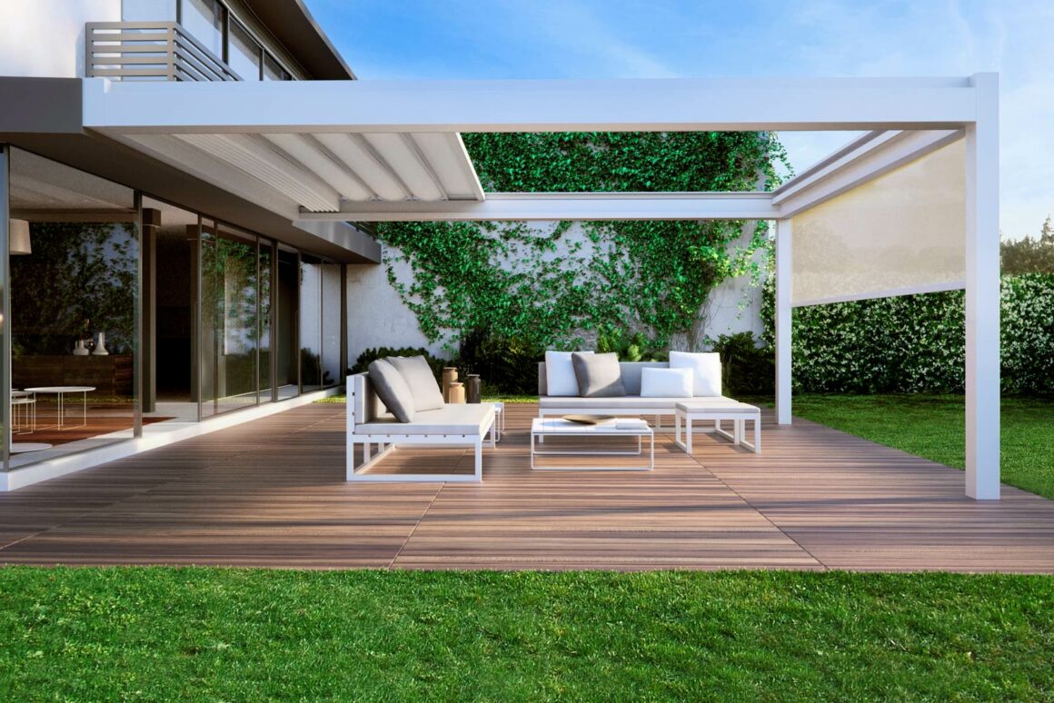 Pergola bioclimatica, pergolato e pergotenda – Edilizia Balia
